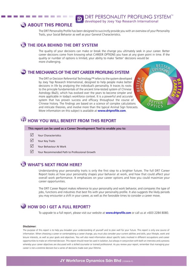 LYM-DRT Profile | PDF