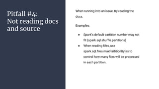 Spark Pitfalls meetup UnderscoreIL | PPT | Free Download