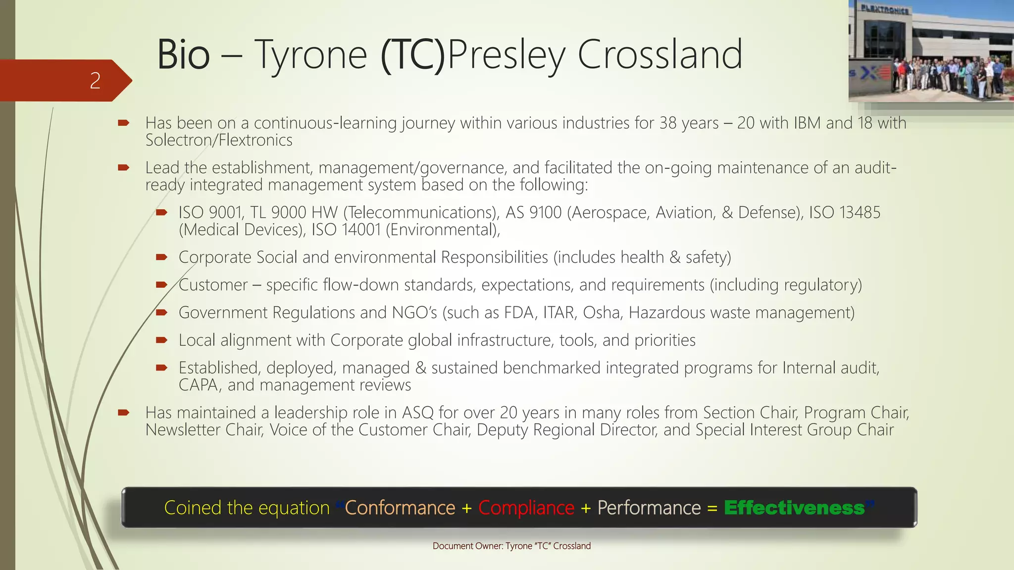 QMS Project Management | PPT