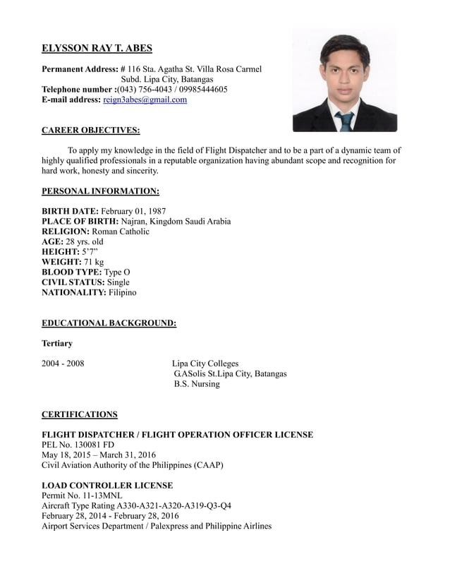 updated resume for 26MAY15 | PDF