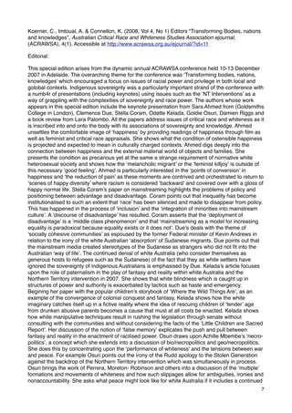 Koerner_List_of_Abstracts | PDF