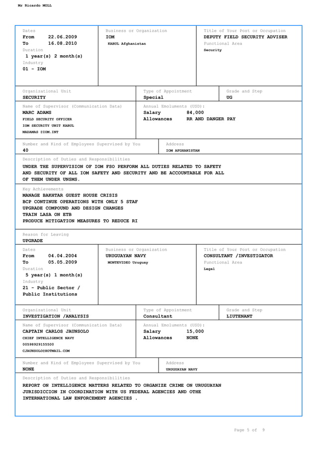 IOM History profile | PDF