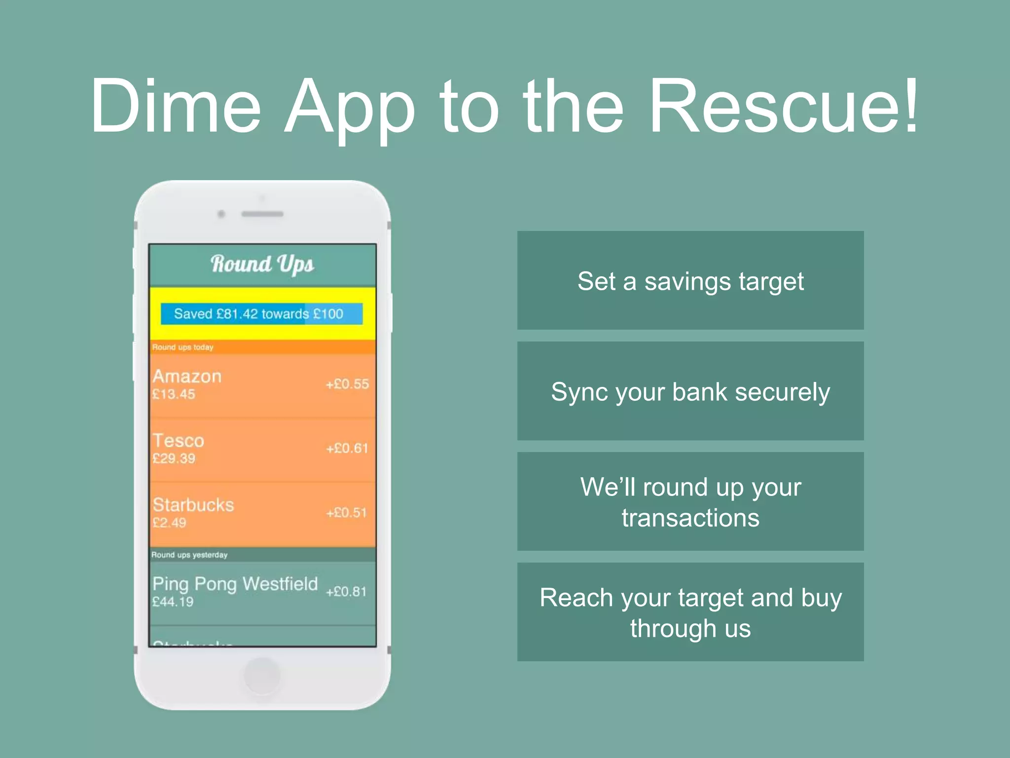 Dime App Pitch Deck | PPTX