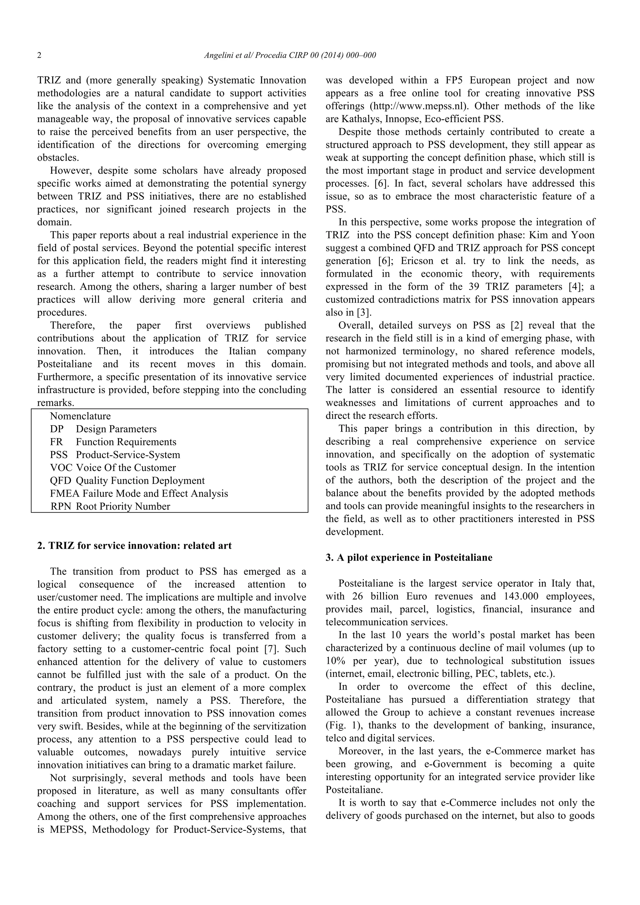 Angelini-Cascini-Final | PDF | Logistics | Business