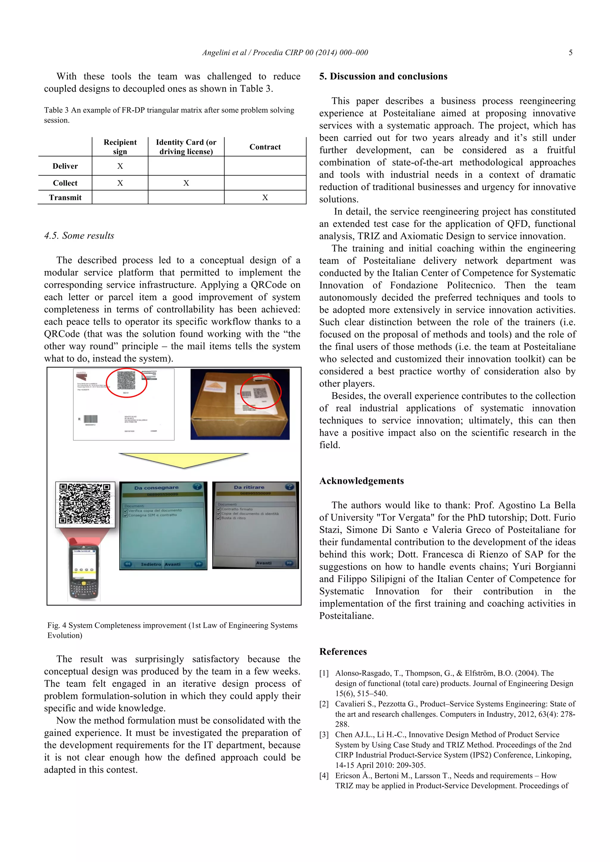 Angelini-Cascini-Final | PDF | Logistics | Business