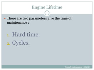 Aircraft Maintenance | PPTX