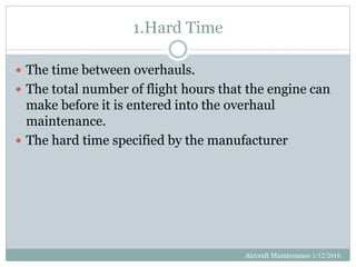 Aircraft Maintenance | PPTX