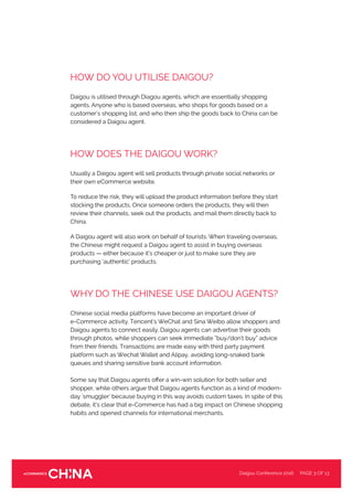 eCommerceChina-Daigou-Conference-2016 | PDF | Events