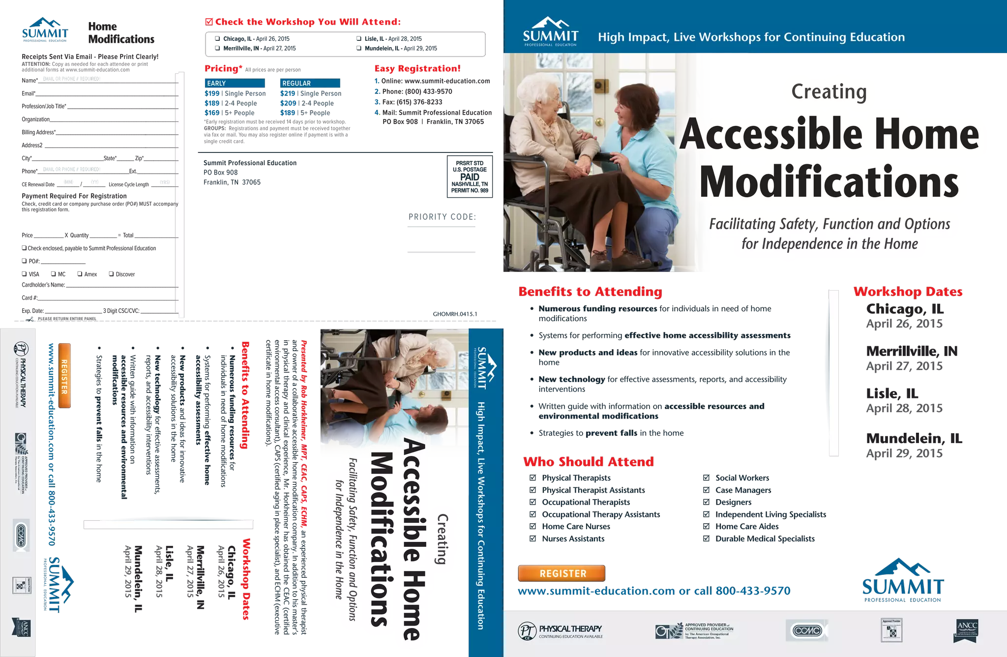 Accessible Home Modifications CEU course brochure | PDF