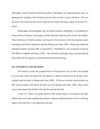 Biology Lab Write-Up | DOC | Gardening | Home & Garden