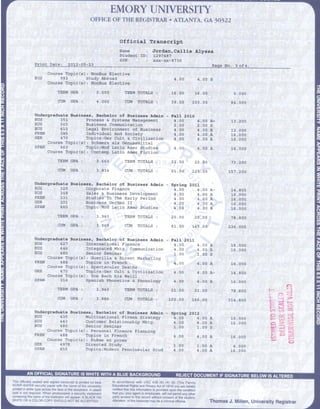 Emory Transcript | PDF