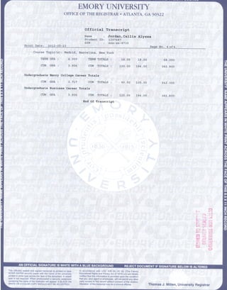 Emory Transcript | PDF