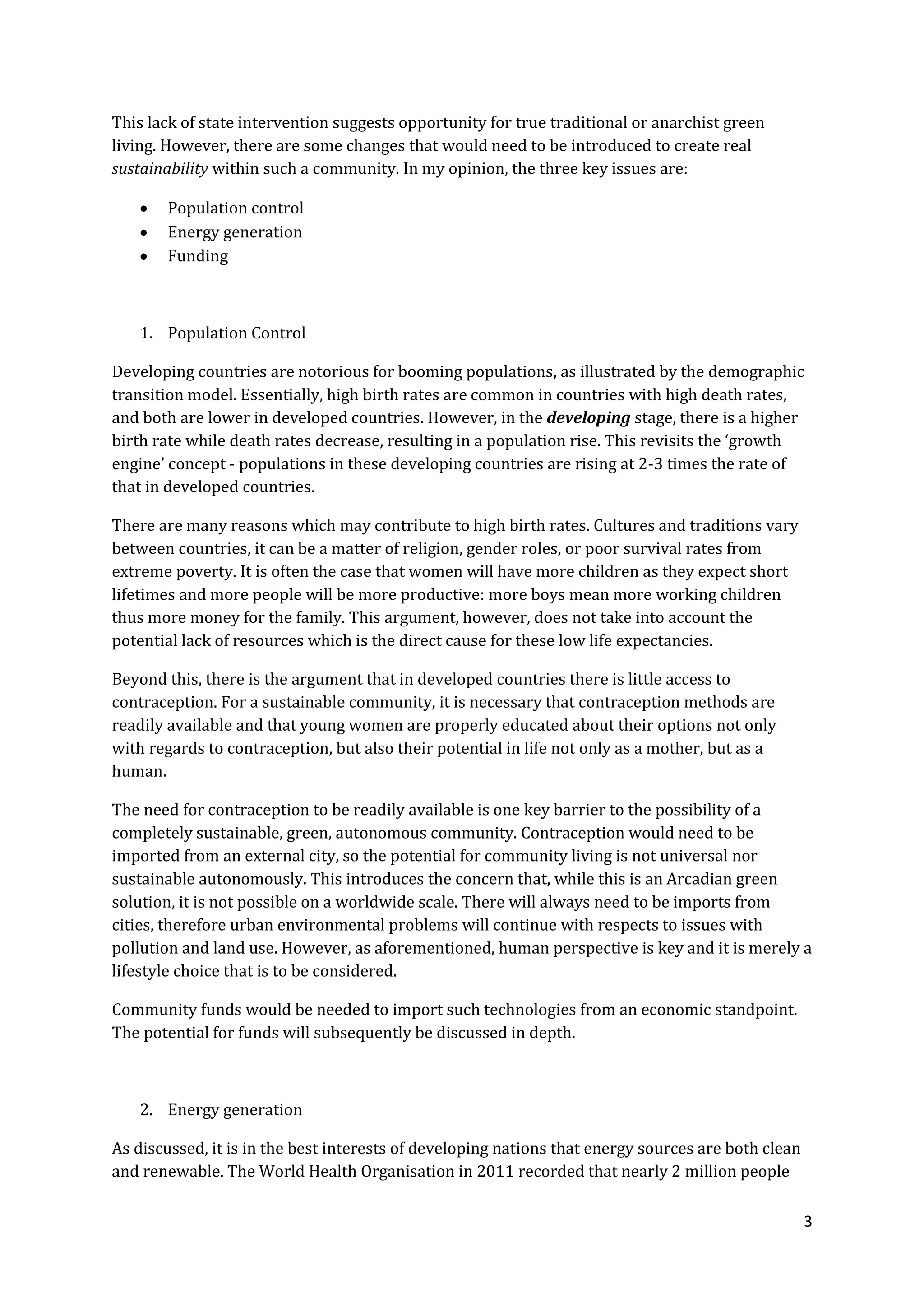 AmyCrum_201551996_Sustainability Position Paper | PDF
