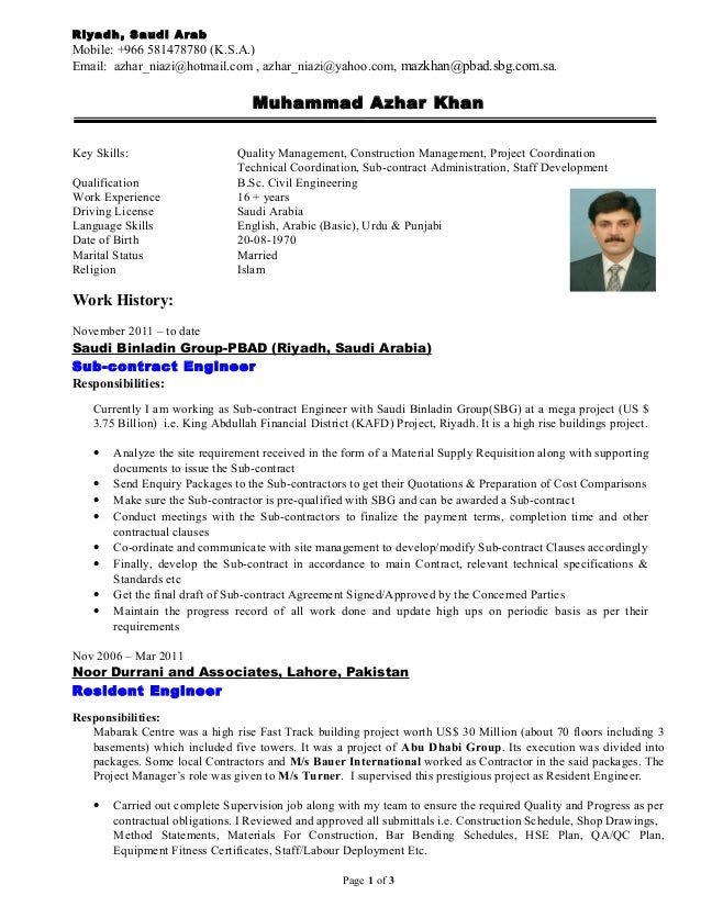 CV_ Azhar. (Civil_ Engr)...