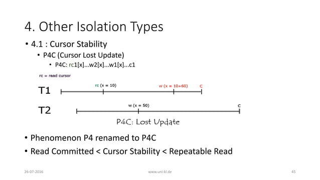Presentation_ANSI_SQL_Isolation_Levels | PDF | Databases | Computer ...