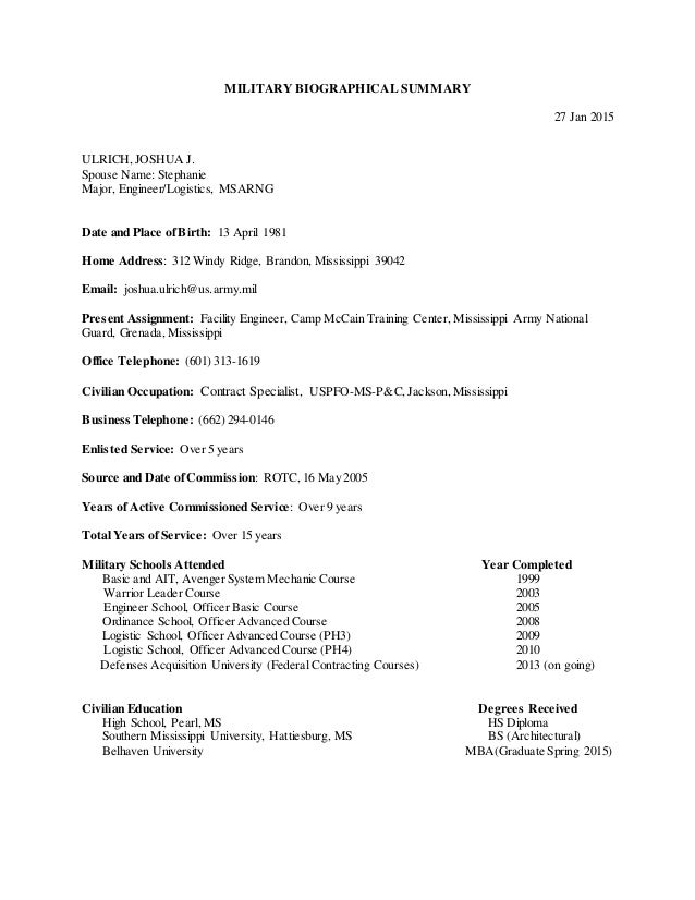 BIOGRAPHICAL SUMMARY_Ulrich_LinkdenIn