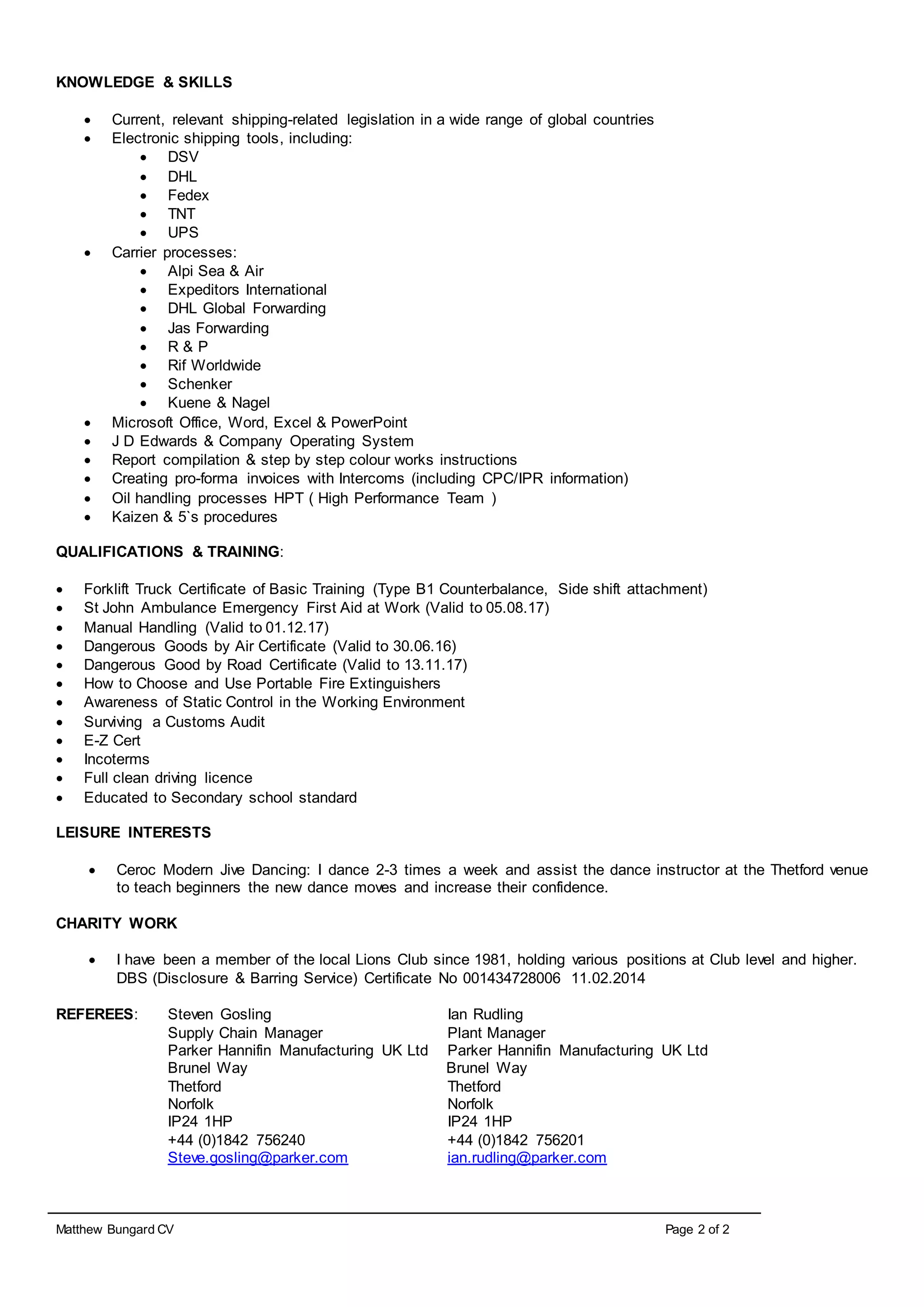 MB CV 2015 V1 | DOCX