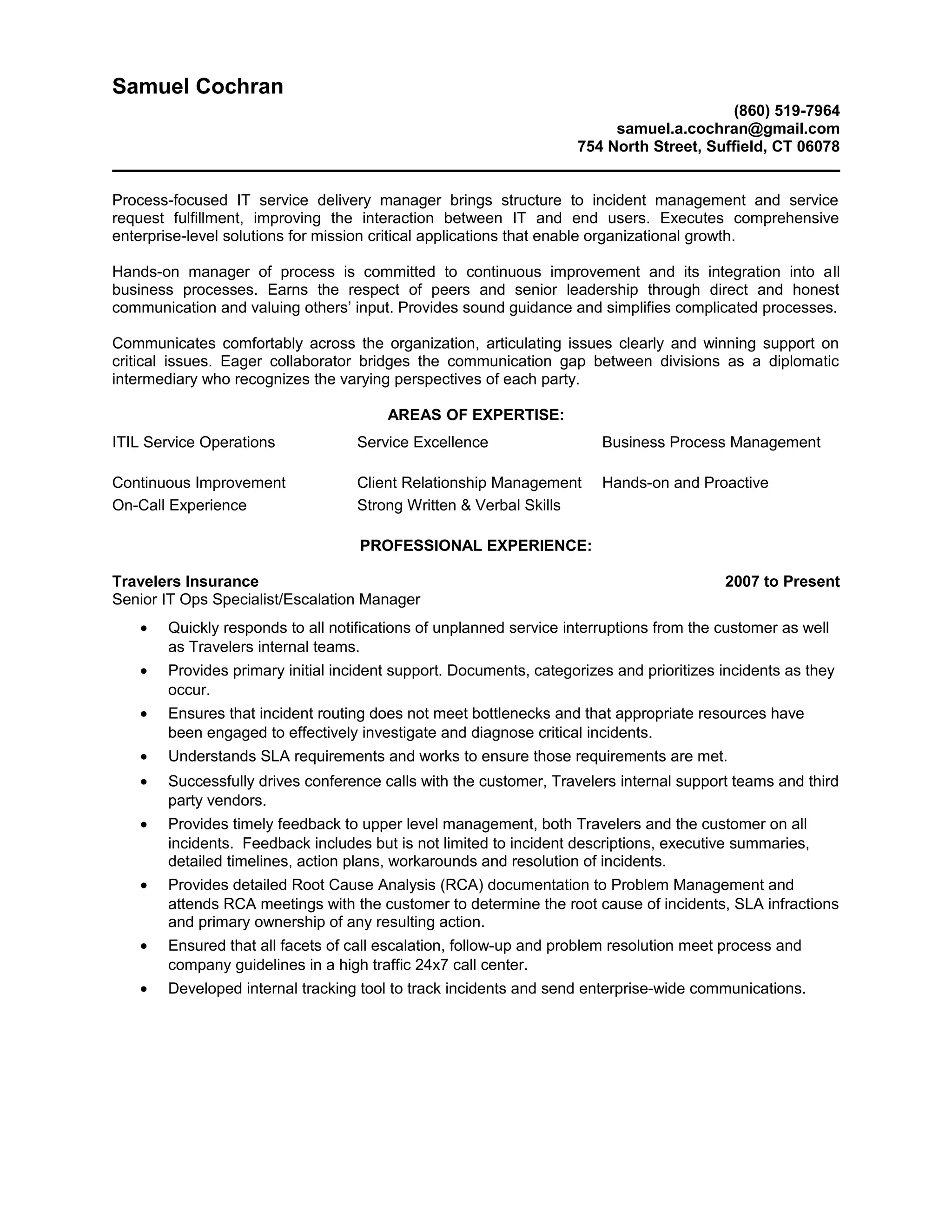 Sam Cochran - Resume (00000002) | PDF