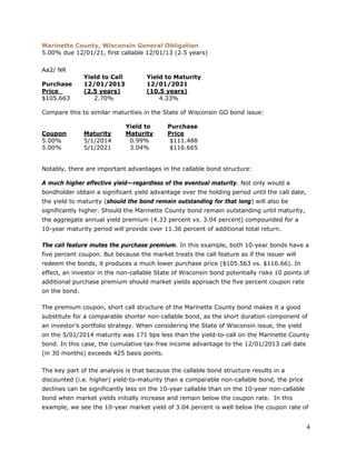 Callable Bond Strategy | PDF