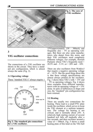 A Simple Approach tyo YIG Oscil | PDF | Musical Instruments | Hobbies ...