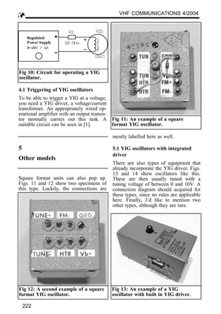 A Simple Approach tyo YIG Oscil | PDF