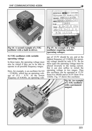 A Simple Approach tyo YIG Oscil | PDF