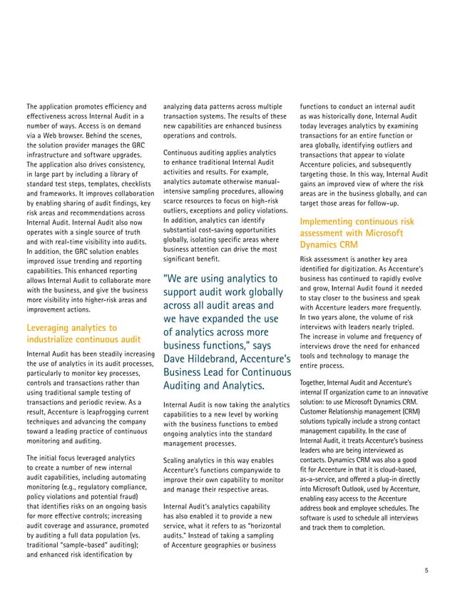 Accenture-Digitizing-Internal-Audit | PDF