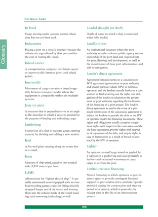 Glossary of Port and Shipping Terms | PDF