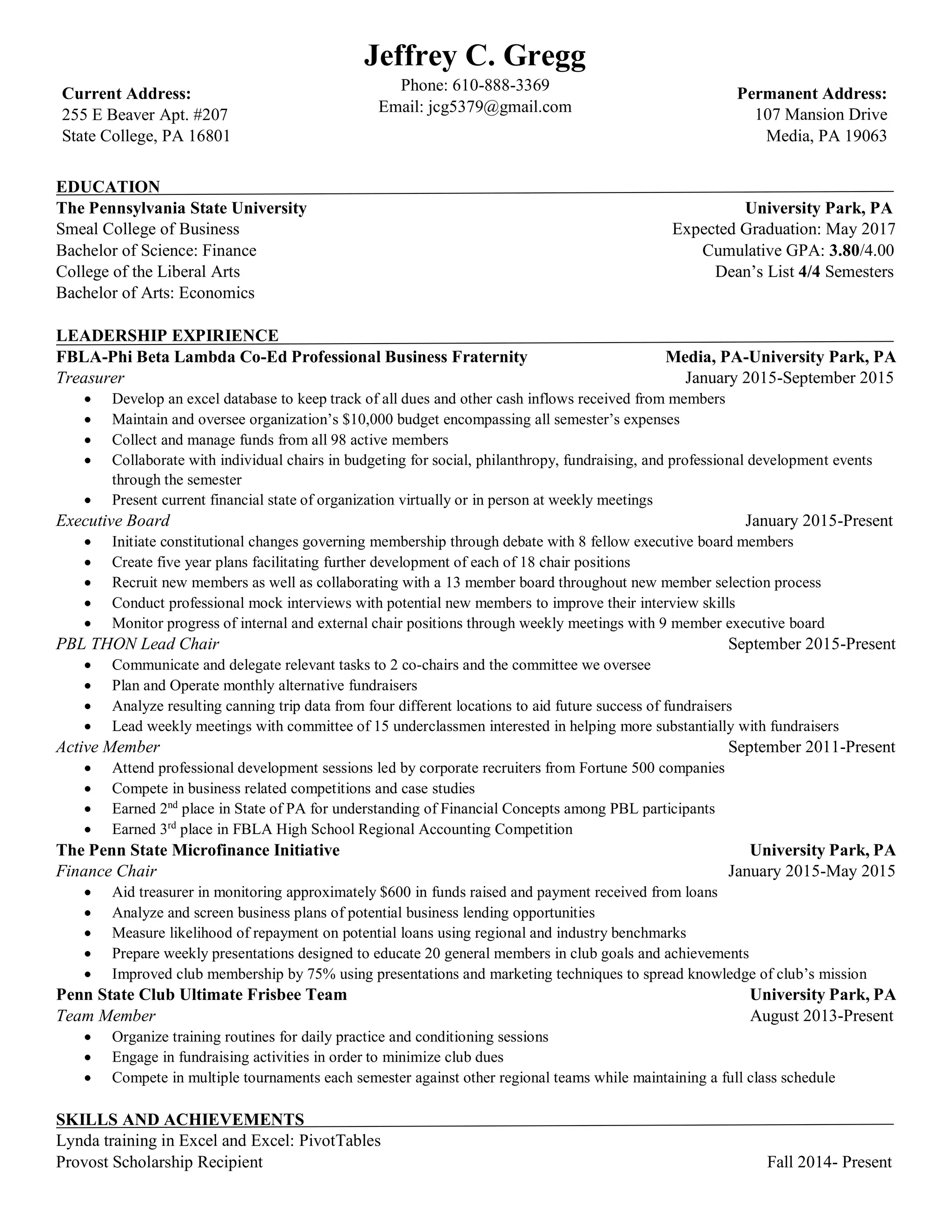 JG_Resume | PDF