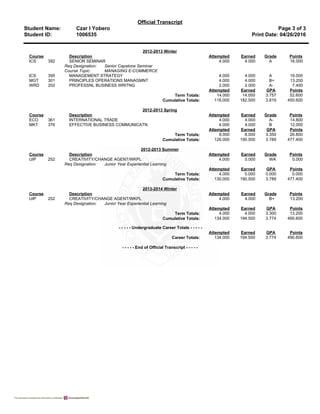 6D37983271 | PDF | Undergraduate Education | College Education