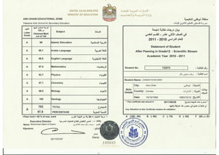 High School Marks 12 | PDF