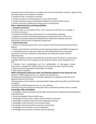 TSS-Community-Support-Facilitator | RTF | Special Needs Kids | Parenting