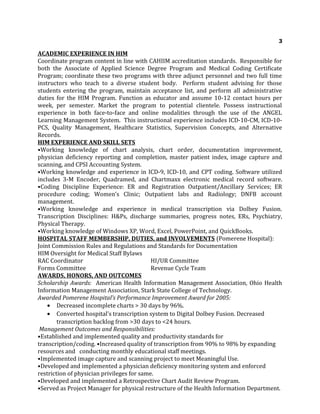 Mary Kurtz Resume 2015 | DOC