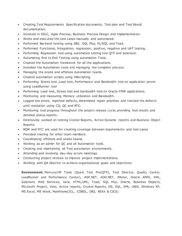 Rajasekar Resume QA | DOCX | Computer Software and Applications | Computing