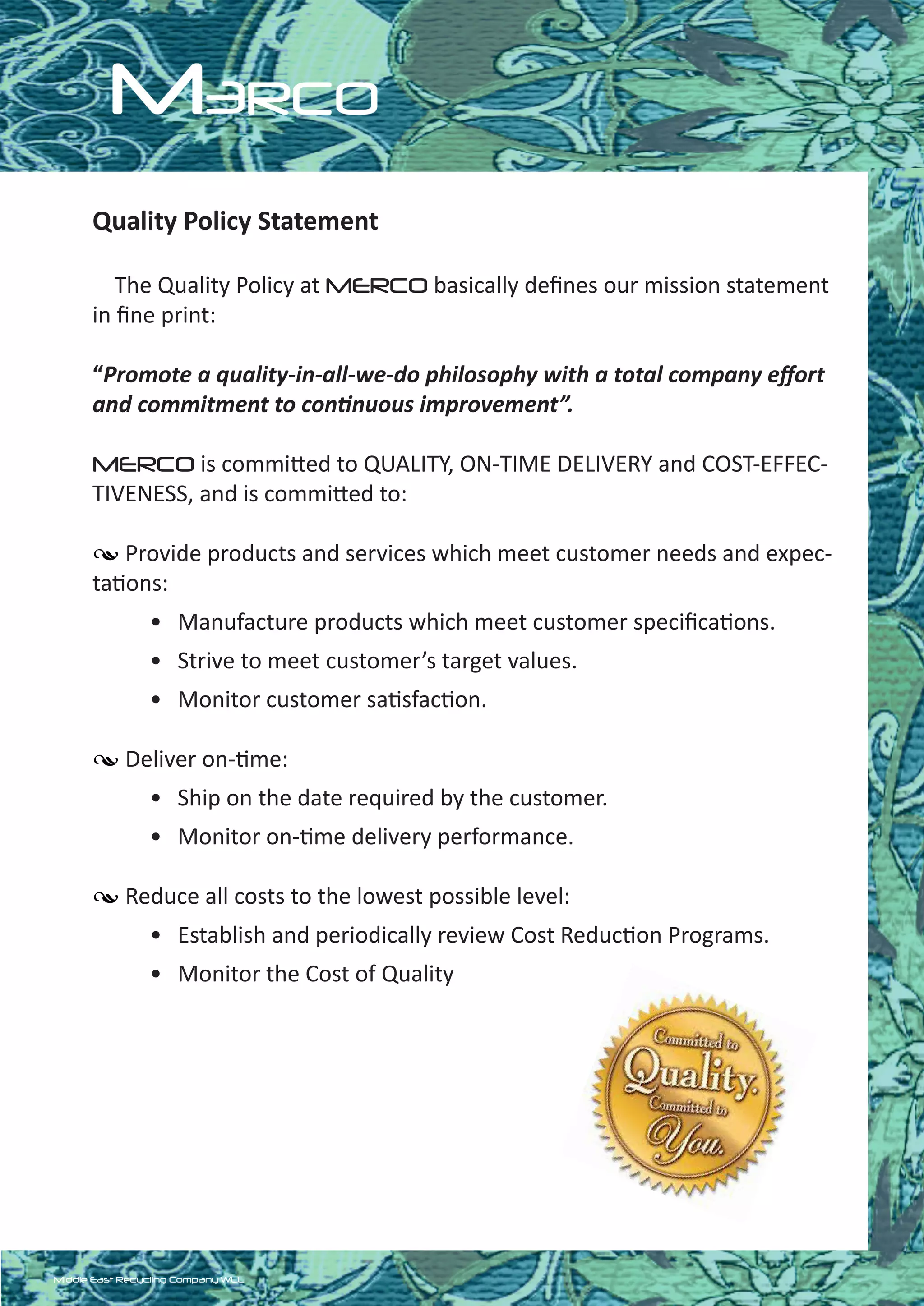 Merco Bahrain Bapco PDF | PDF