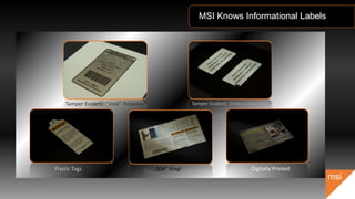 MSI Sales Presentation 2015 | PPTX