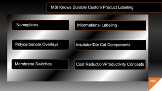 MSI Sales Presentation 2015 | PPTX