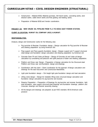 PALANI CIVIL & STRUCTURAL ENGINEER | DOCX