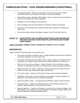 PALANI CIVIL & STRUCTURAL ENGINEER | DOCX