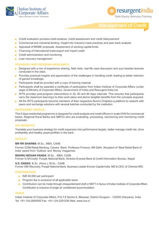 Management ofCredit | PDF