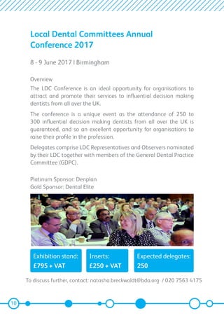 Exhibition and Event Sponsorship prospectus 2016-2017 | PDF