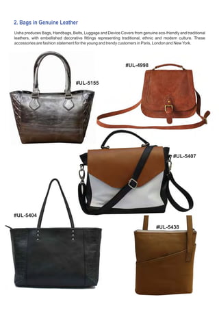 Usha Profile Leather | PDF