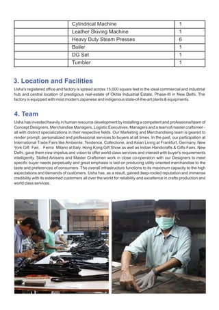 Usha Profile Leather | PDF