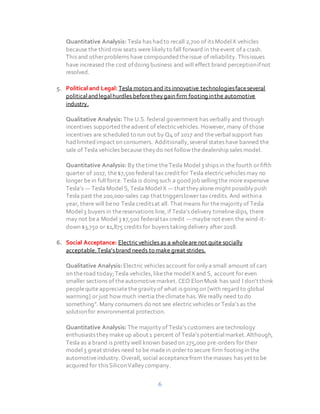 Tesla Strategy Recommendations Report | DOCX