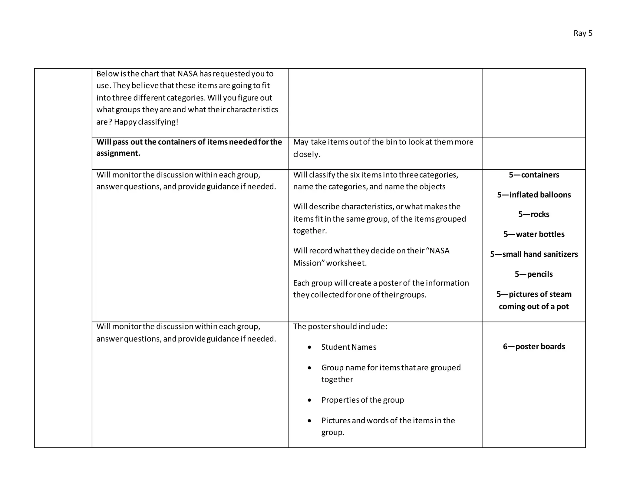 5E Lesson Plan | DOCX