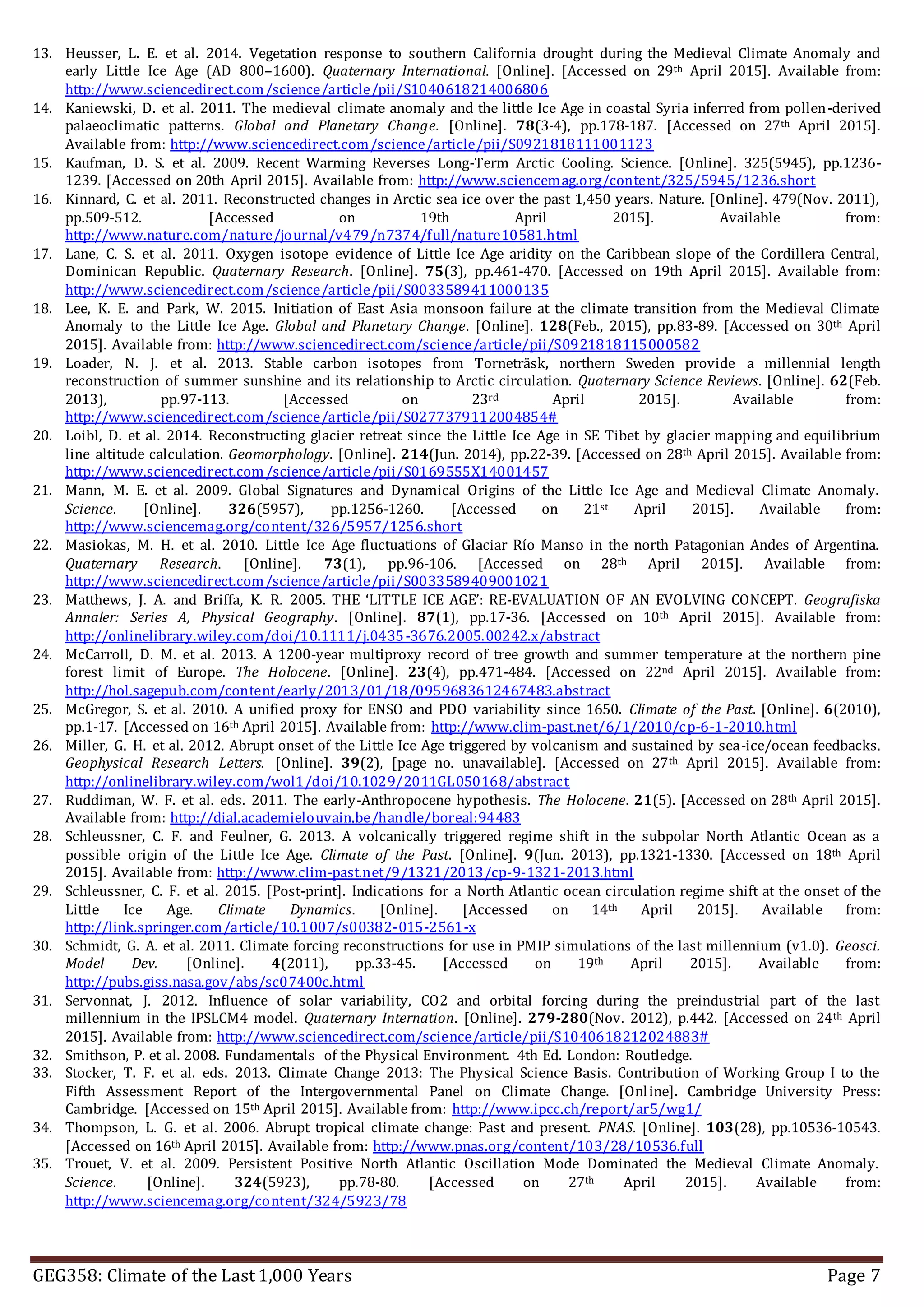 Was there a Little Ice Age | DOCX