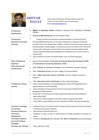 Akhtar_Hayat_Resume | DOC