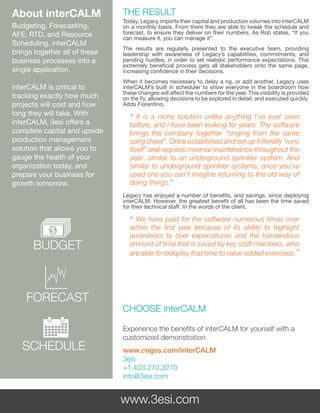 3esi Case Study - Legacy Oil and Gas | PDF | Financial Industry | Industries