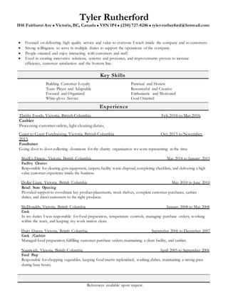 Tyler Rutherford Resume | DOCX
