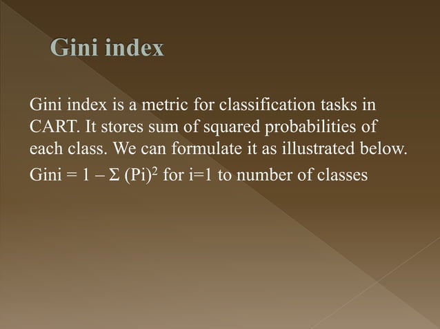 CART Algorithm.pptx | Technology & Computing